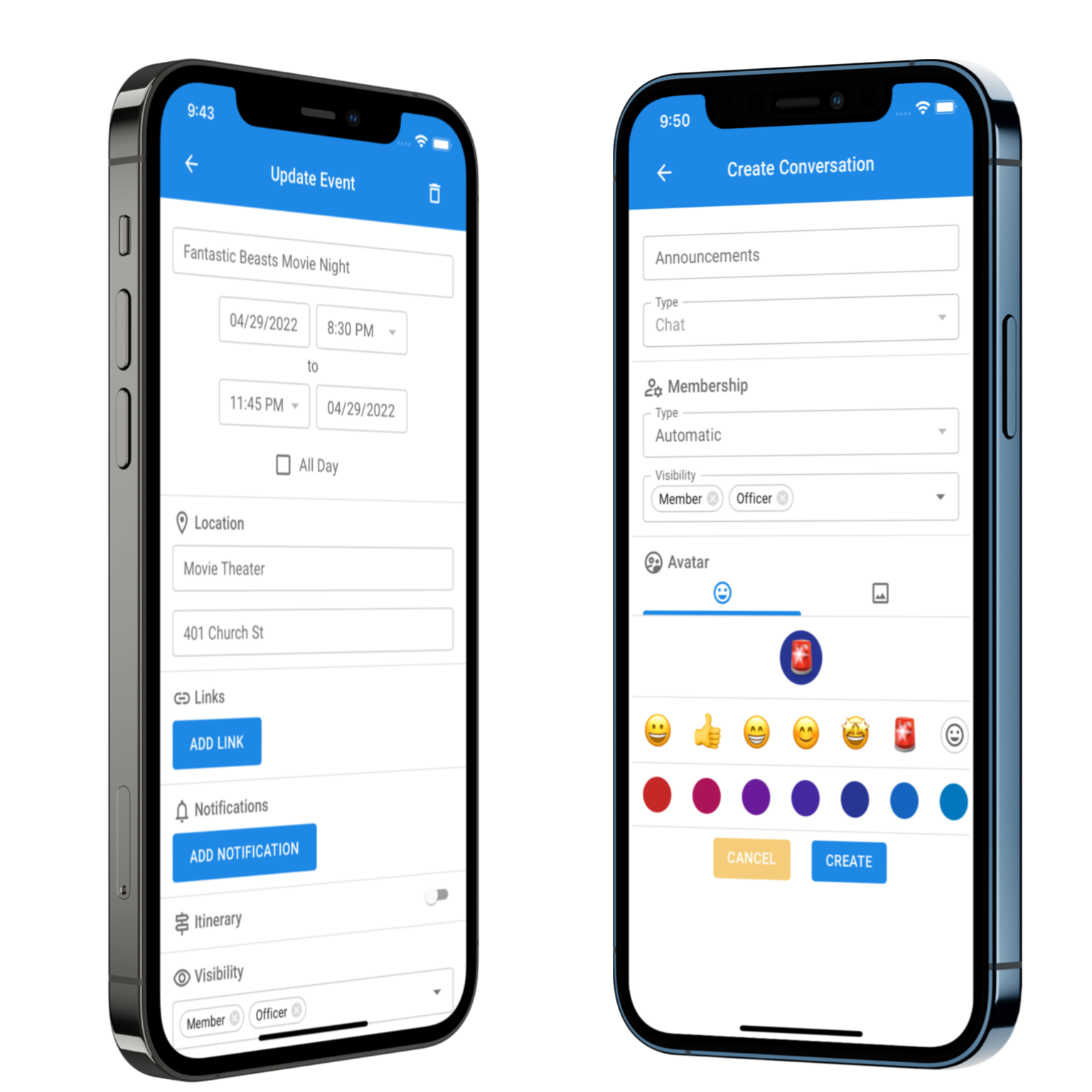 Features - Greek Connect